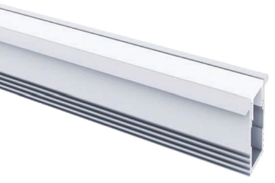 23*20mm Aluminium Gypsum Plaster Trimless Recessed LED Linear Profile