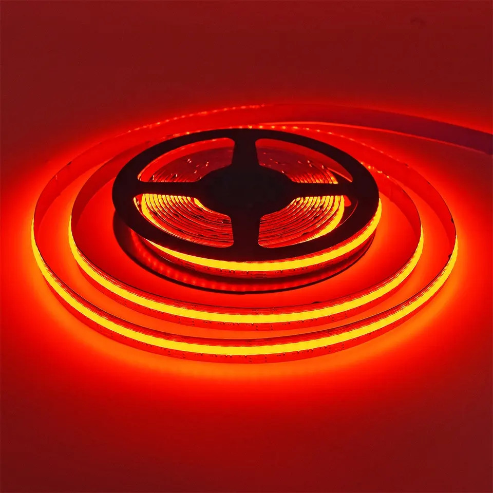 RGB COB LED Strip 768chips/M 10mm 14W/M Led Color Dotless Led Strip Lights